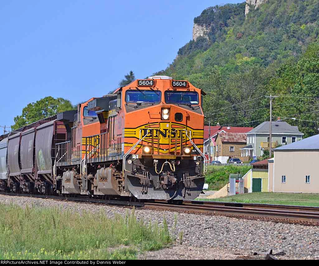 BNSF 5604, BNSF's St.Croix Sub.
